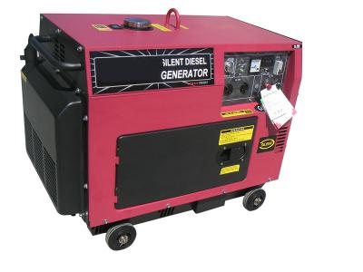 China Pink  colour Floor Type Silent Diesel Generator for sale