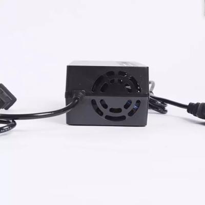China Lithium Ion 54.6V 3A Charger for 48V 15Ah Battery 13S 48V Li-ion Battery Charger Output DC 54.6V for sale