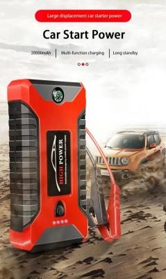 Quality 67KWh-168KWh Battery Capacity Car Jump Starter 600A Portable Starting Device for sale