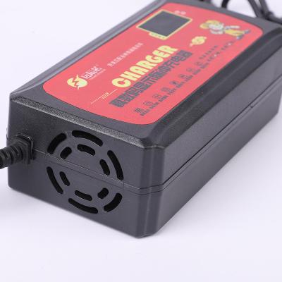 China 90W Output Power Electric Scooters Bicycle Bike Customized 24V 12AH 36V 20AH 48V 20AH 60V 20AH Lead Acid Battery Charger for sale