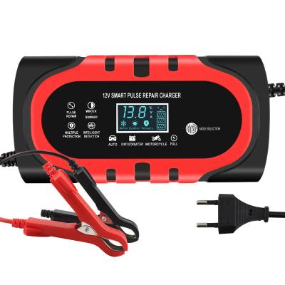 China FCP Function 12V 10A Newest Pulse Repair Battery Charger for Fast Charging Lead Acid Batteries for sale