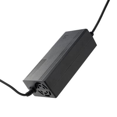 China 58.4V 58.8V 67.2V 3A Lithium Battery Charger Professional Electric For 16S 60V Scooter Charger Input 100-240V/0.15A for sale