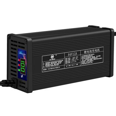 China FCP 840W IP65 Waterproof Dustproof Onboard 24V 25A 36V 18A 48V 15A 60V 12A 84V 72V 10A Lead Acid Lithium Lifepo4 Battery Charger for sale