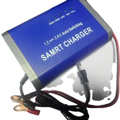 China 90% Charging Efficiency 125W Output Power Car Motorcycle Battery Charger for Agm Gel Wet Lead Acid Battery Pulse Repair for sale