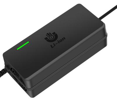 China AC100-240V 50/60Hz Input Lithium Battery Charger for 54.6V 58.8V 58.4V Electronic Bike Battery 12V/2A Output for sale
