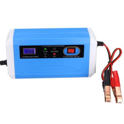 China Supply Customized 12V 10A 24V 5A Car AGM Gel Efb Lead-Acid Battery Charger Private Mold for Home Security System Efficiency for sale