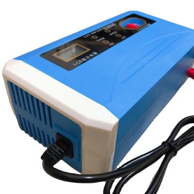 China 12V/24V Output PC Fireproof Material Intelligent Car Battery Charger 2024 Automatic Smart Charger 12A/6A for and Products for sale