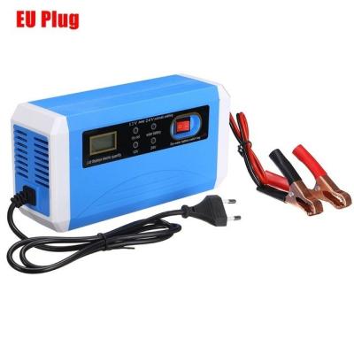 China 12V/24V Output PC Fireproof Material Intelligent Car Battery Charger 2024 Automatic Smart Charger 12A/6A for and Products for sale