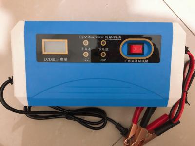 China 12V/24V Output PC Fireproof Material Intelligent Car Battery Charger 2024 Automatic Smart Charger 12A/6A for and Products for sale