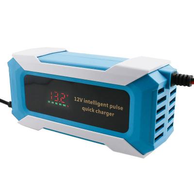 China 12V 6A 10a 12a 20a 3 Stage Smart Car Motorcycle Battery Charger for Private Mold E-bike Scooter Lead Acid AGM Efb Battery for sale