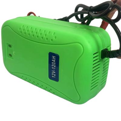 China 110V 220V 240V 12V 6A Automatic Intelligent Pulse Repair Battery Charger for General Batteries 5W Charging Efficiency 90% for sale