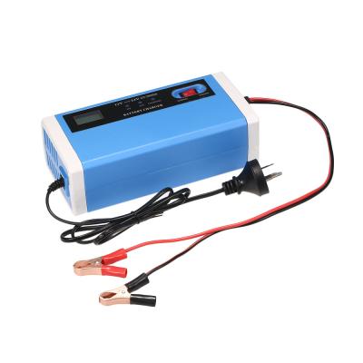 China FCP 12V 10A 24V 5A Automatic Car Battery Charger for AGM Gel Wet Battery Fast Charge Private Mold Fast Charging Function for sale