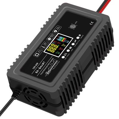 China Intelligent Automatic 12V 24V 10A 20A Repair Battery Charger for Electric Tool Input 12-24V/5A for sale