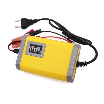 China 12V6a 7A 8A 10A Automatic Pulse Repair Lead Acid Battery Charger with LCD Display Private Mold and OEM/ODM Accepted for sale