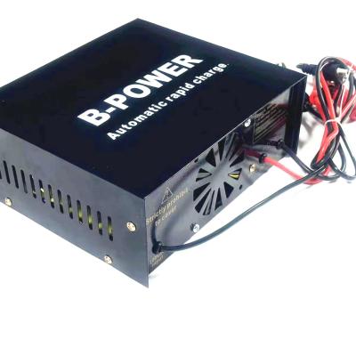 China Electric Vehicle Battery Charger 20A 12V 24V LED Display Smart Fully Automatic for Lead Acid Battery Home Security System for sale