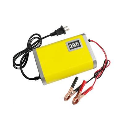 China 12V/24V Output Intelligent Automatic Car Battery Charger with AGM Start Stop Battery Detection and Current Protection for sale