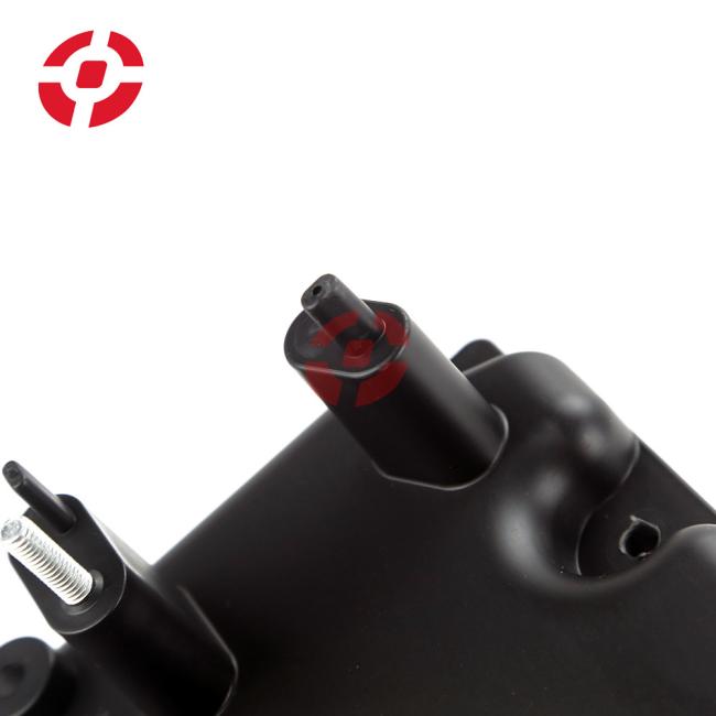 Volvo engine computer cover installed