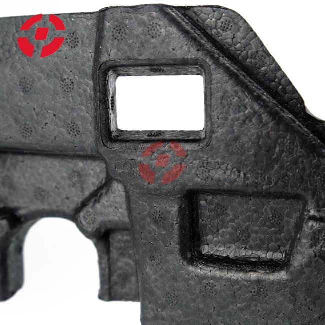 Volvo front bumper foam buffer layer - front view