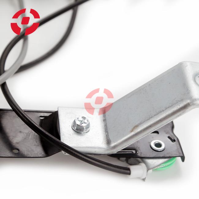 Window regulator installation view