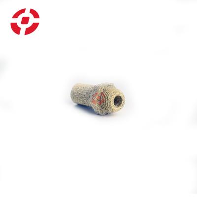 China Air Suspension Compressor Muffler Thread Sintered Porous Bronze Metal Muffler OE LR088858 for sale