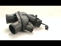 Aluminum Thermostat Housing with Sensor Automotive Thermostat and gasket for Land Rover Automotive Electronic Thermostat OE LR117568 Engine Coolant Thermostat Kit