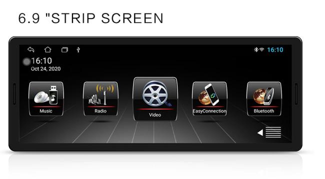MP5 Player with Camera Car Large Screen Bluetooth Reversing Image Mp3 Front Usb for iPhone Carplay Car styling