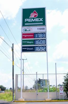 China Newest waterproof IP65 led price changer for mexico gas stations for sale