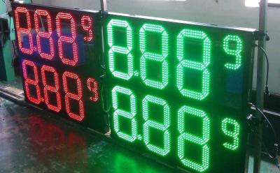 China Led Gas price sign Gas Station Price changer led gas price charge display for sale