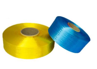 중국 서류상 콘에 진한 액체에 의하여 염색되는 완전히 당겨진 100%년 폴리에스테에 의하여 회전되는 털실 100D/36F 판매용