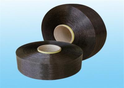 중국 재생된 염색된 폴리에스테 완전 그린 원사 털실 150D/48F SD AA 급료 검정 색깔 판매용