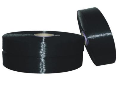 중국 까만 색깔 폴리에스테 부분적으로 동쪽으로 향하게 한 털실 150D/48F 반지에 의하여 회전되는 높은 뻗기 판매용