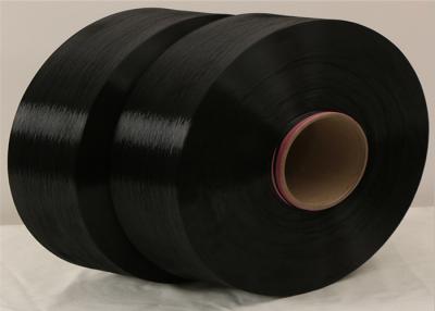 중국 까만 색깔 폴리에스테 부분적으로 동쪽으로 향하게 한 털실 150D/48F 반지에 의하여 회전되는 높은 뻗기 판매용