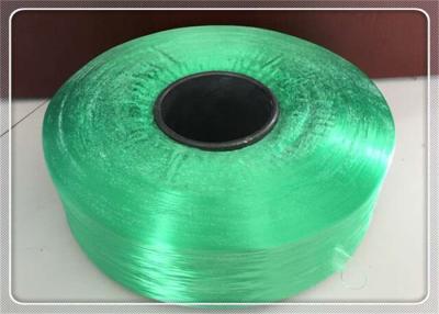 China Green Polypropylene Fully Drawn Yarn PP Yarn Full Dull For Weaving for sale