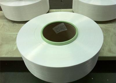 Cina 150D / 48F alta tenacia del filato bianco del nylon FDY per i tessuti industriali in vendita