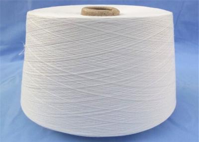 China 100% o fio girado do Virgin poliéster branco cru, poliéster girou a linha com matéria prima à venda
