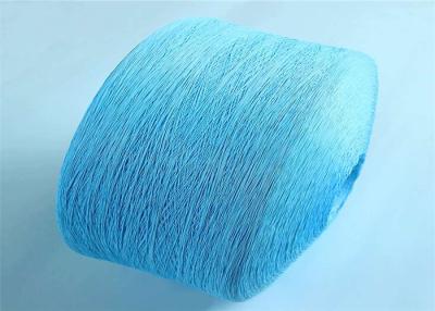 China Het hoge Naakte Garen van Hardnekkigheids Blauwe Spandex/de Geverfte Ring spon het Garen van Texlon Spandex voor het Breien van Sokken Te koop