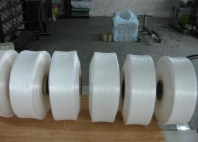 China 3% UV High Tenacity Polypropylene PP Yarn 2500D Raw White For Net Belt for sale