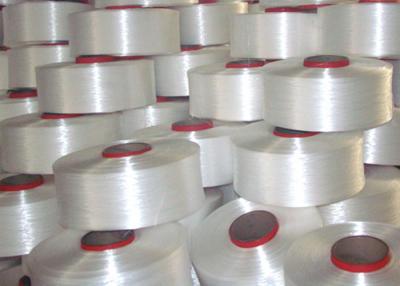 China 3% UV High Tenacity Polypropylene PP Yarn 2500D Raw White For Net Belt for sale
