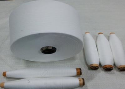 China Polyester gesponnene Jungfrau des Garn-30s weiß, gesponnenes Polyesternähgarn für das Stricken/spinnend zu verkaufen