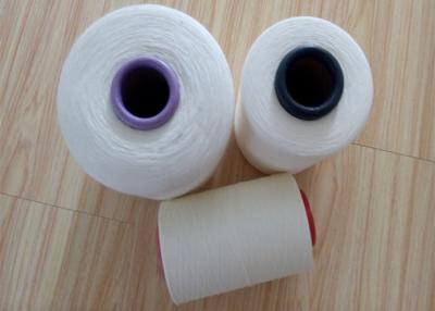 China Draaikolk die Hoge het Garenjaren '20 van de Hardnekkigheidspolyester, Ruw Wit Garen voor Sokken spinnen Te koop