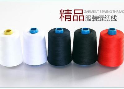 China El anillo del artículo del 100% hizo girar el hilo de coser 40s/2 del poliéster con los tubos teñidos para la fábrica de la ropa en venta
