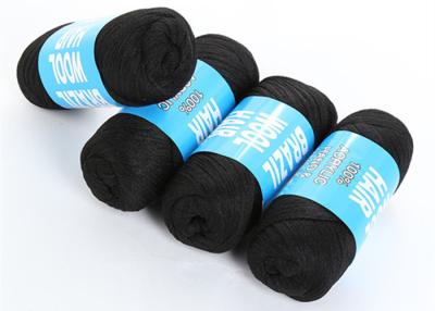 China O fio para confecção de malhas, a mão brasileira e a máquina acrílicos do cabelo 100% de lãs fazendo malha o fio misturado escalam o cabelo 70G à venda