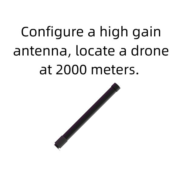 Quality 3km Range UAV Detection Device High Precision Anti Drone Detection System for sale