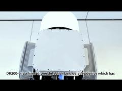Drone detection and jamming equipment, supporting spectrum + DID + RID, intelligent jamming of drone