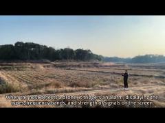 CH05 Handheld Drone Detection Equipment, Spectrum Detection for 3km Drone