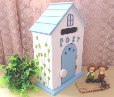 China wooden mail box wall hanging made of MDF for sale