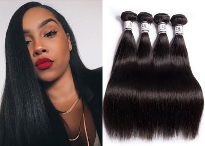 China No Tangle Virgin Straight Human Hair Weave Extensions Can Be Bleached for sale