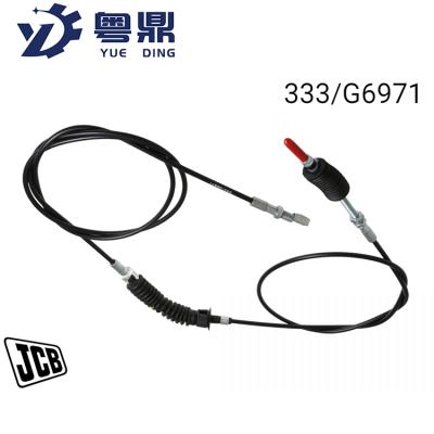 China 333-G6971, 910-52500 Throttle Cable Assembly For JCB 3CX 4CX for sale