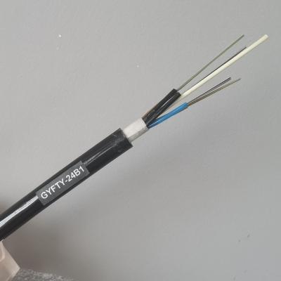 중국 전자기인 반대 YTTX GYFTY-24B1 SZ 2 방식 층 트위스트 광섬유 케이블 판매용