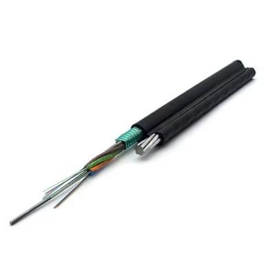 China Figure 8 Messenger Wire 12 Cores Fiber Optical Cable Gyxtc8a/S Fiber Optic Cable for sale